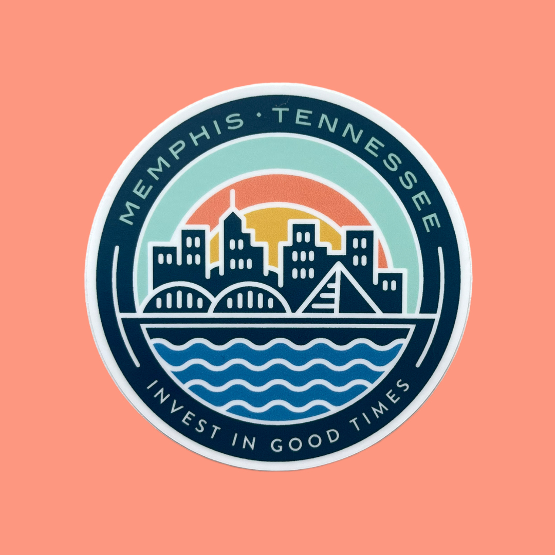 Memphis Sticker - Teal – Pretty Useful Co.