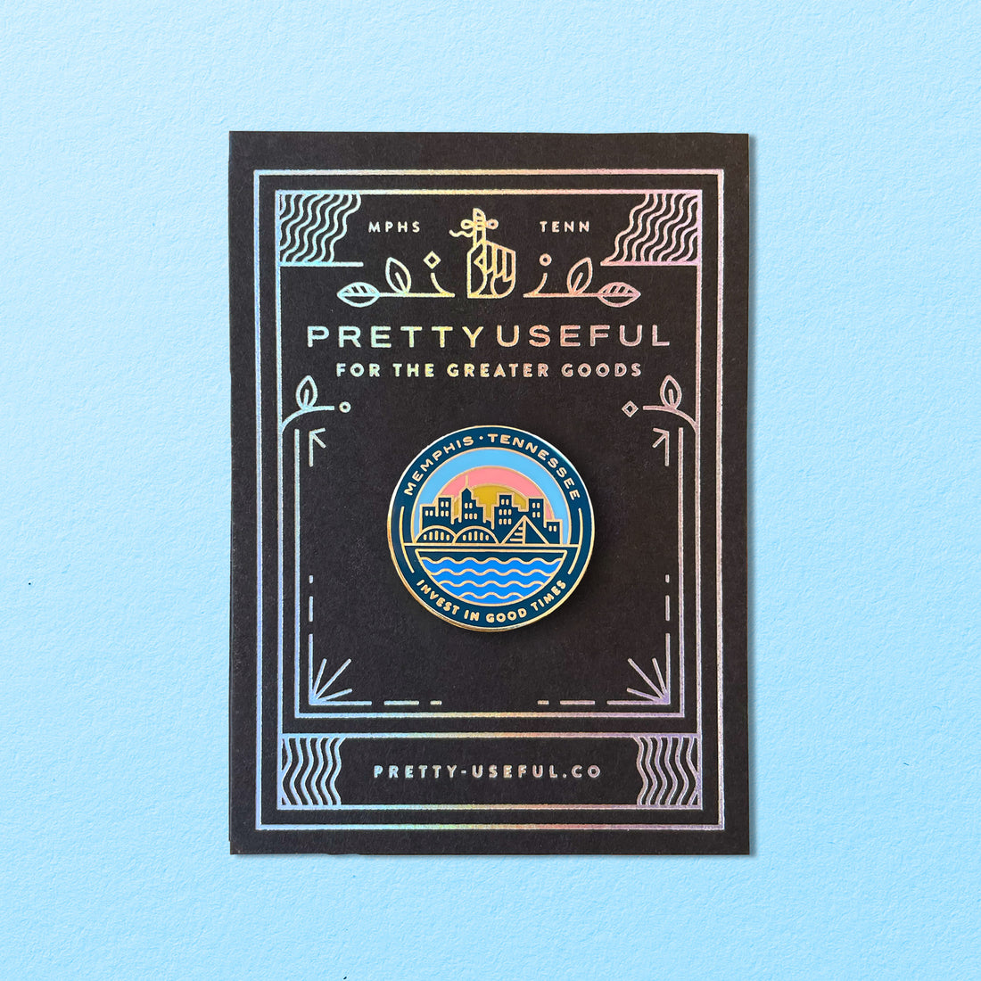 Memphis Seal Enamel Pin – Pretty Useful Co.